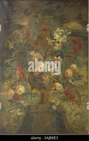 Willem Ignatius Kerricx - Still life of flowers1 Stock Photo - Alamy