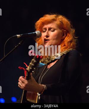 Glasgow Scotland. Eddi Reader, Scottish singer songwriter, Brit award ...