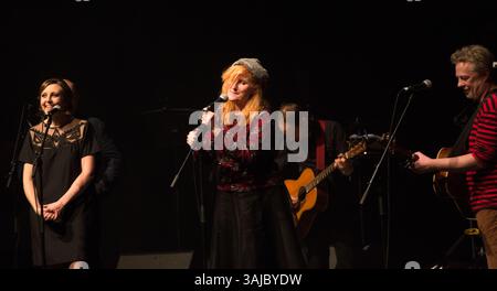 Glasgow Scotland. 18th January 2018. Eddi Reader, Scottish singer ...