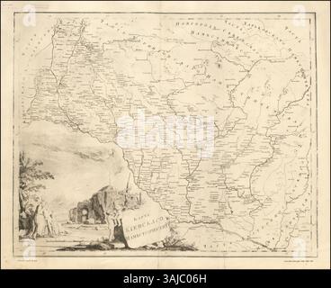 This historical map of the Russian Empire offers a detailed ...