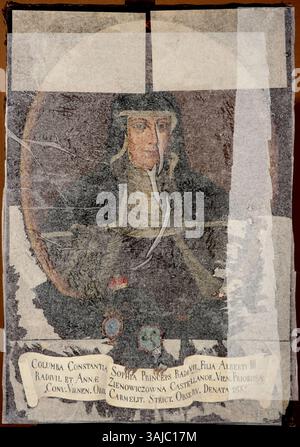 This painting depicts Polish nobility in the year 1697, showcasing ...