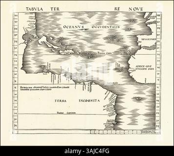 This 1513 map by Martin Waldseemüller depicts the Baltic region ...
