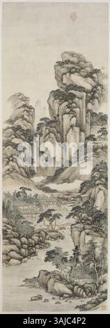 A painting by Fang Cong, housed at The Palace Museum, demonstrating ...