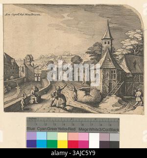 An etching from between 1620 and 1622 by Matthäus Merian depicting the ...