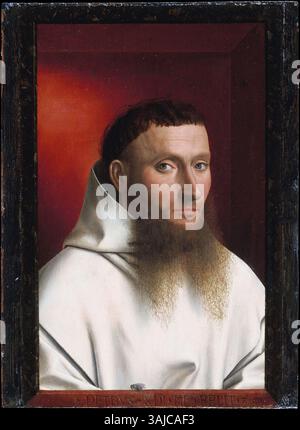 Oil painting by Petrus Christus depicting the Nativity of Christ around ...