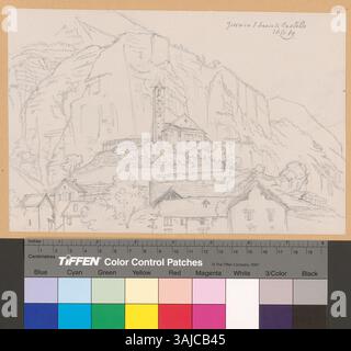 This drawing depicts the church of S. Maria in Selva in Locarno ...