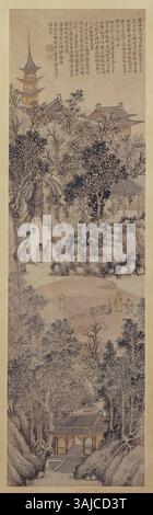 Qian Gu’s ink and color painting, housed in The Palace Museum, blends ...