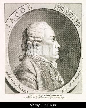 Engraving of Philadelphia, 1778 Stock Photo - Alamy