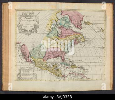 An 18th-century map depicting the east coast of India, showing major ...