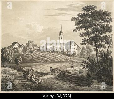 This aquatint print by Johann Jakob Meyer, produced between 1834 and ...