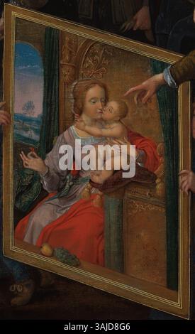 Willem van Haecht’s painting 'The Gallery of Cornelis van der Geest ...