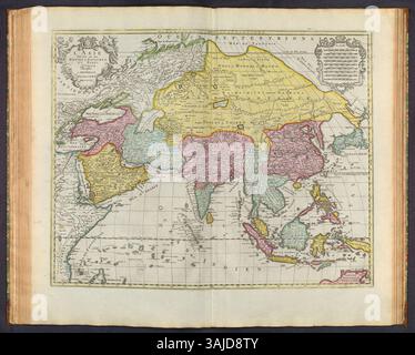 The 1792 Atlas der Wereld by Jan Barend Elwe is a historical geography ...