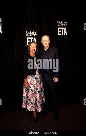 Steve Buscemi and his wife, Karen Ho attend the world premiere of The ...