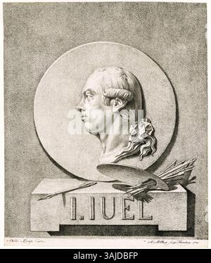 This portrait, created by Andreas Stöttrup, Heinrich Jakob Aldenrath, and Charles Fuchs, depicts ...