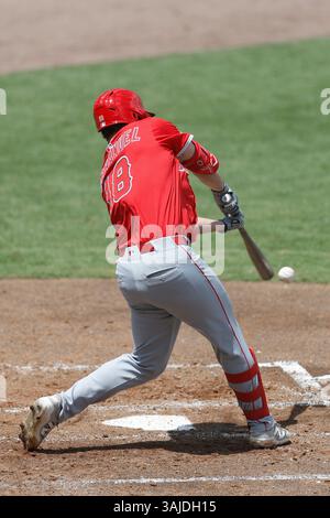 Tampa Bay Rays' Jake Mangum bats against the Houston Astros during the ...