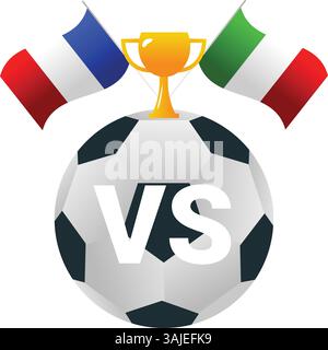 Hungary vs France match. Football 2020 championship match versus teams ...