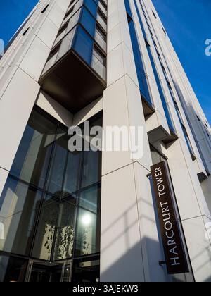Harcourt Tower, South Quay Plaza, Docklands, London, England, UK, GB ...