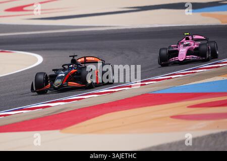 24 BENNETT John (gbr), Van Amersfoort Racing, Dallara F2 2024, action ...