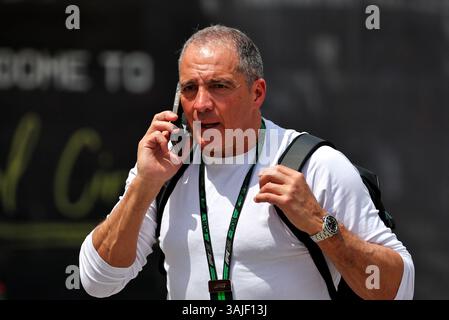Marco Antonelli, father of KIMI ANTONELLI Andrea (ita), Mercedes AMG F1 ...