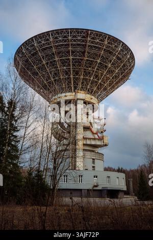 Radio Astronomy Observatory with a radio telescope RT-64 (TNA-1500 ...