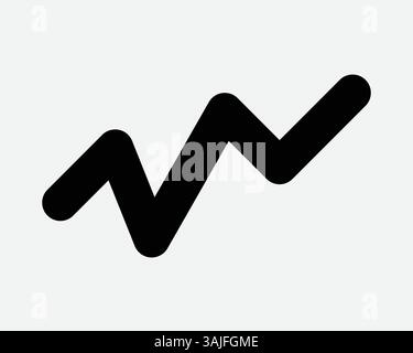 market share line icon, outline symbol, vector illustration, concept ...
