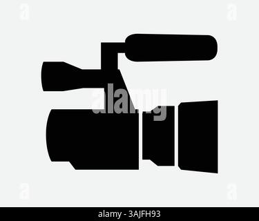 Professional recording camera Stock Vector Image & Art - Alamy