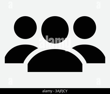 People group team member icon. Community user employee member icon ...