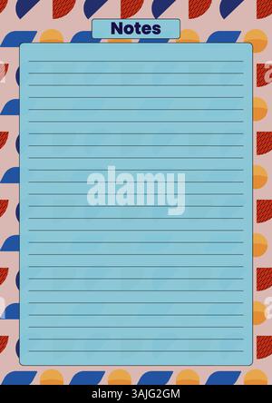 Memphis template and background Stock Vector Image & Art - Alamy