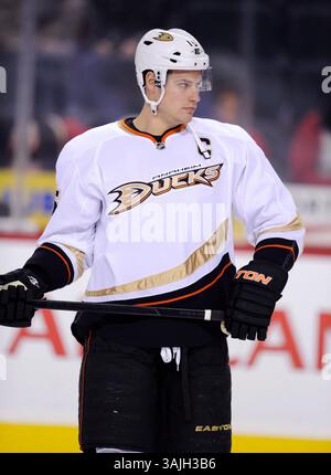 Profile photo on Anaheim Ducks RW Troy Terry during an NHL (National ...