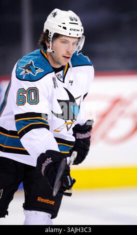 Profile photo on San Jose Sharks LW William Eklund, from Sweden, during ...