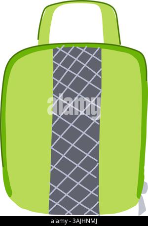 packing compression bag cartoon vector illustration Stock Vector Image ...