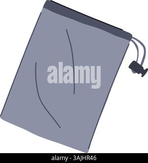 storage compression bag cartoon vector illustration Stock Vector Image ...