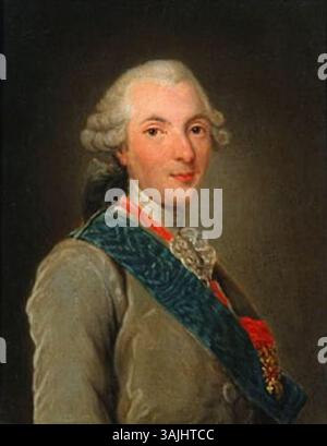 This 18th-century French portrait depicts Philippe, Duke of Orléans, as ...