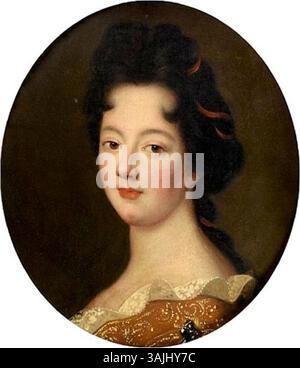 Circle of Pierre Mignard - Portrait of a Princess Stock Photo - Alamy