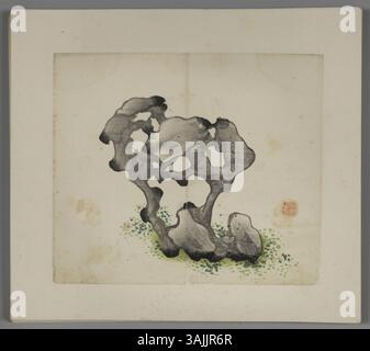 This individual Chinese print, housed in the Palace Museum, showcases ...