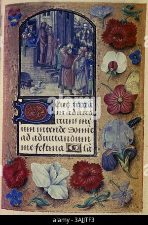 The image depicts a scene from the Vienna Genesis, illustrating Josephâ ...