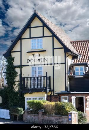 England, Suffolk, Thorpeness,, Dolphin Inn Stock Photo - Alamy
