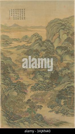 Fang Cong’s ink and color painting on paper, held in The Palace Museum ...