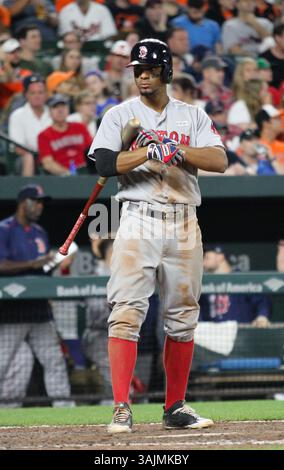 Boston Red Sox shortstop Xander Bogaerts (2) pops out against the Tampa ...