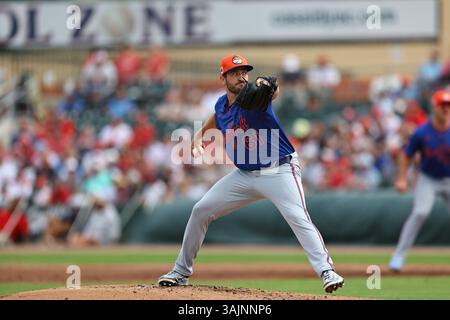 St. Louis Cardinals pitcher Connor Jones stands in the bullpen during ...