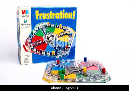 Vintage MB games frustration game Stock Photo - Alamy