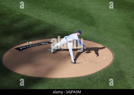 New York Mets' Clay Holmes pitches during the second inning in the ...
