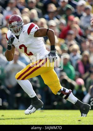 Taylor Mays of the USC Trojans during a 34-27 victory over the rival ...