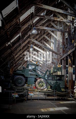 Chatham Docks, Kent, England: Dickens World exterior shots. A museum in ...