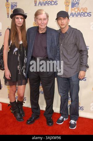 Sumner Redstone. 31 May 2009, Universal City, CA. 2009 MTV Movie Awards ...