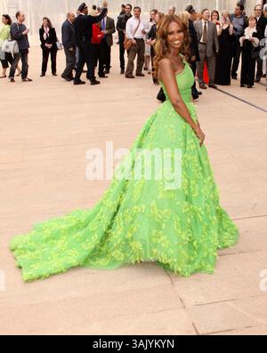Iman attends the American Ballet Theatre Fall Gala at David Geffen Hall ...