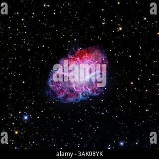 An image of a supernova remnant in the Milky Way, titled 'Exploding ...