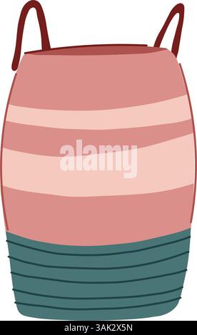 caddy basket for storage cartoon vector illustration Stock Vector Image ...