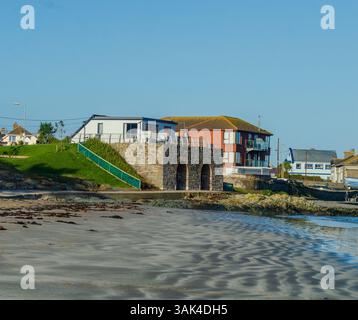 Ballywalter county Down January 31 2025 - The fishing harbour in the ...