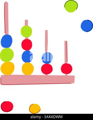 colors shape sorter cartoon vector illustration Stock Vector Image ...